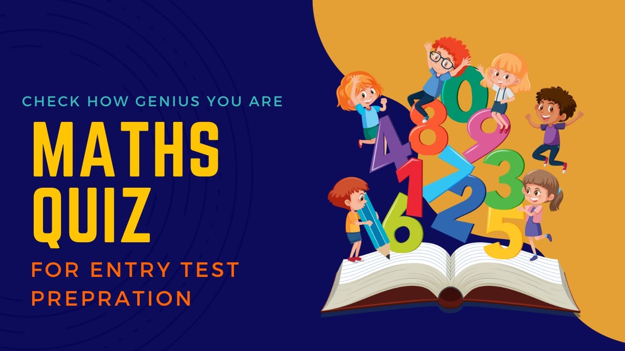 Maths Quiz | Maths questions for entry test preparation - YouTube
