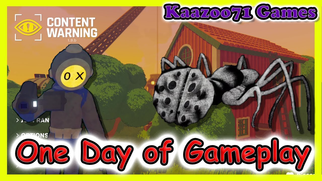 Content Warning Gameplay💥1 Day - YouTube