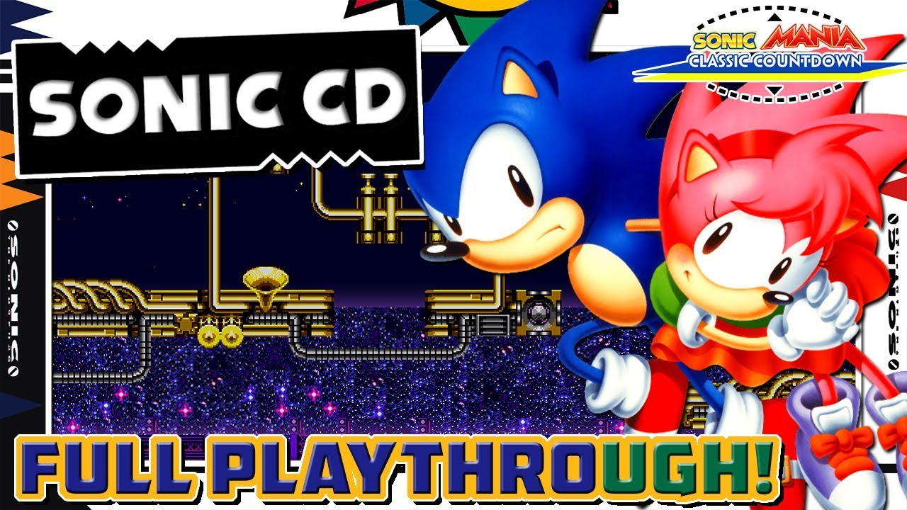 Sonic CD FULL PLAYTHROUGH! - Classic Countdown to Sonic Mania #4! - YouTube
