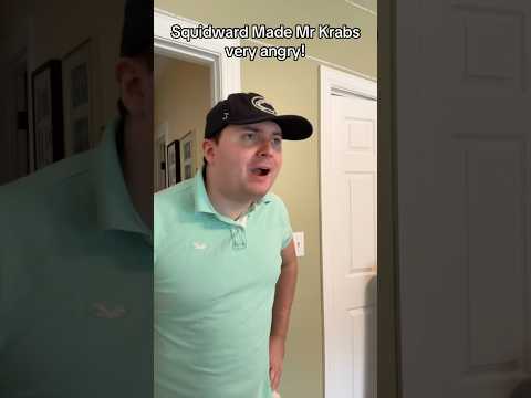 MR KRABS WAS FIRED UP ON SQUIDWARD! #comedy #spongebob #squidward #funny #comedy #krustykrab