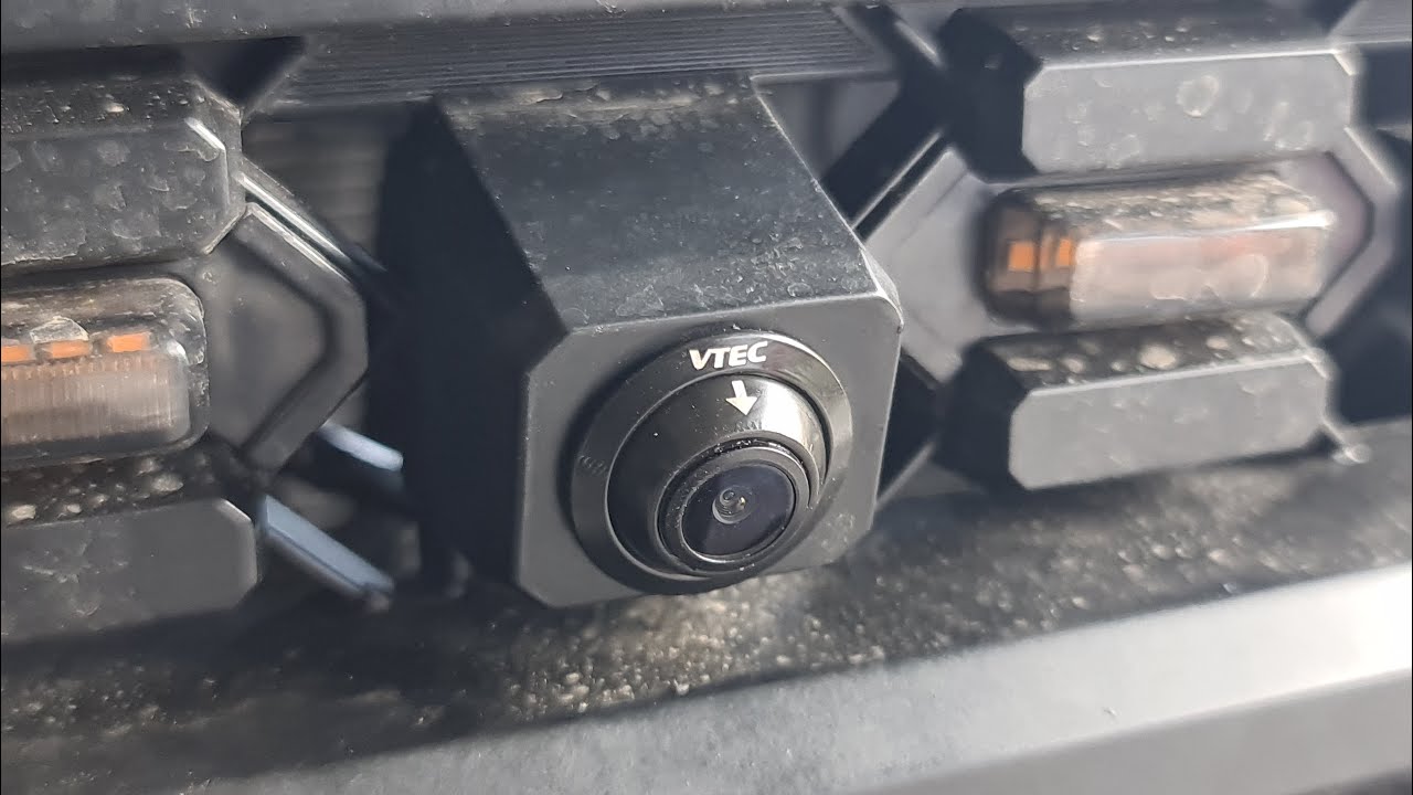 Installation of the Toyota Tacoma Front Camera LockPick 2020-2023 - YouTube