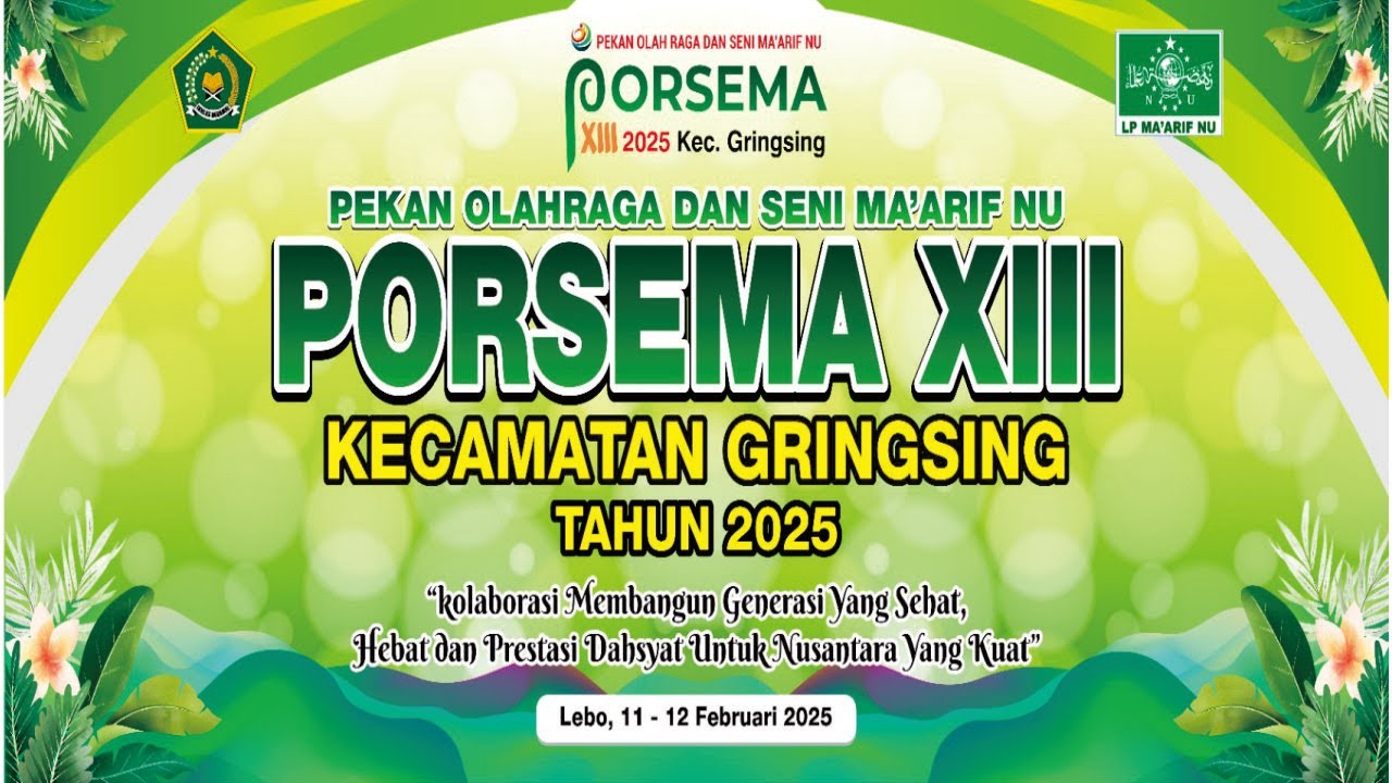 PENUTUPAN PORSEMA TAHUN 2025 - YouTube