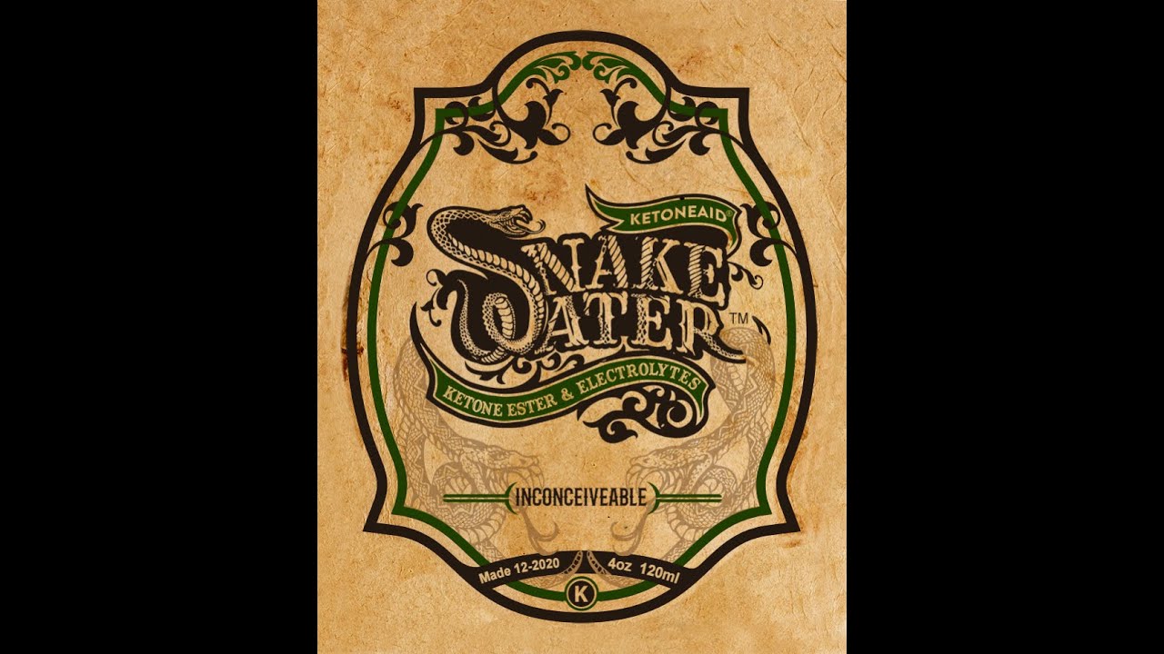 KetoneAid SnakeWater ingredients explained - YouTube