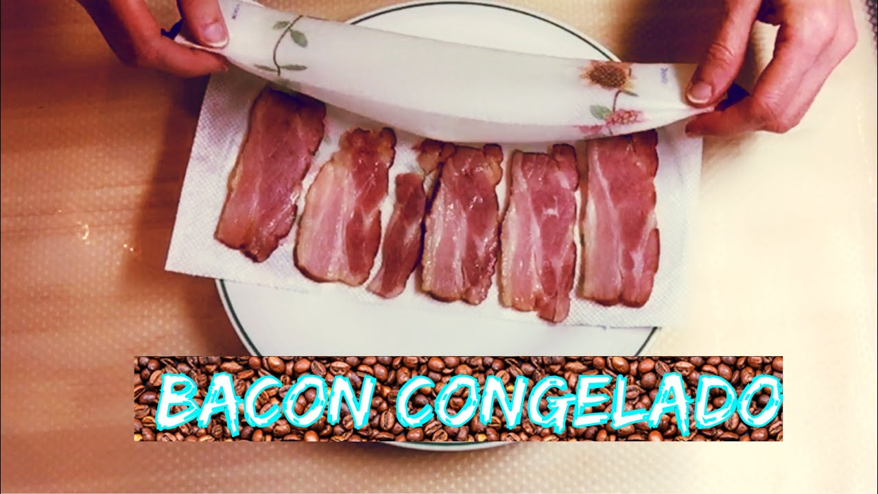 Bacon congelado | Smile Dicas - YouTube
