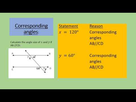 Grade 9 Mathematics Parallel lines 28/04 - YouTube