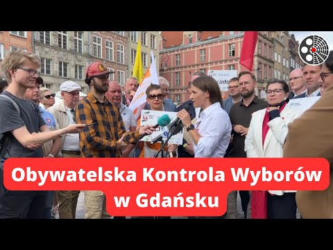 [KO]: Wiec promujący Obywatelską Kontrolę Wyborów w Gdańsku.