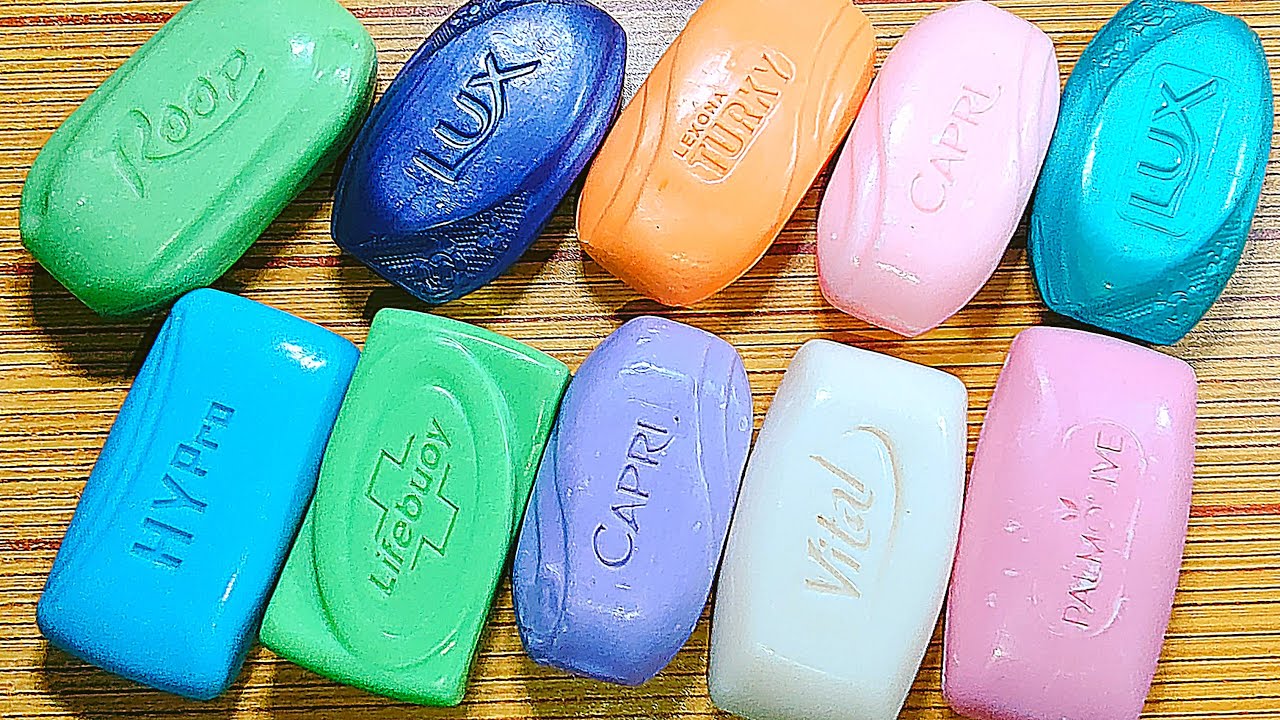 Very Nice ASMR Soap Unwrapping Soaps Relaxing Sound International ASMR ...