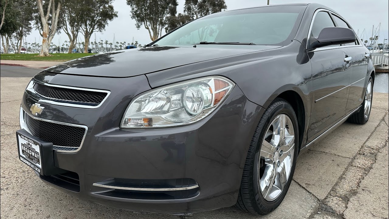 2012 Chevy Malibu LT "CARFAX” “Gas Saver” “Extra Clean” “4 Cylinder ...