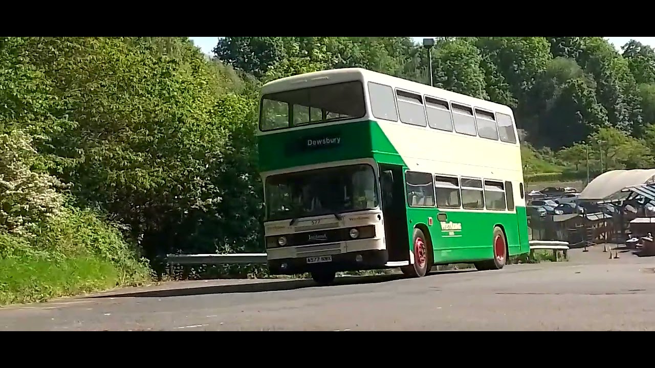 West Riding Leyland Olympian Approaching Batley Mills - YouTube