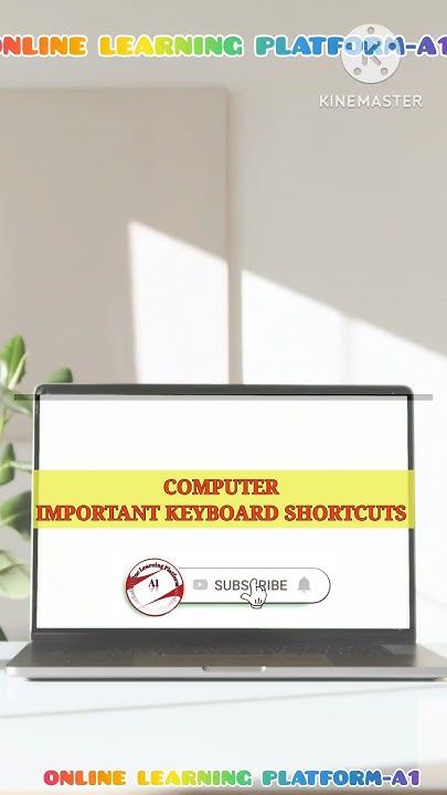 Important Keyboard Shortcuts of computer #computer #shortsfeed #shorts #youtubeshorts #gk - YouTube