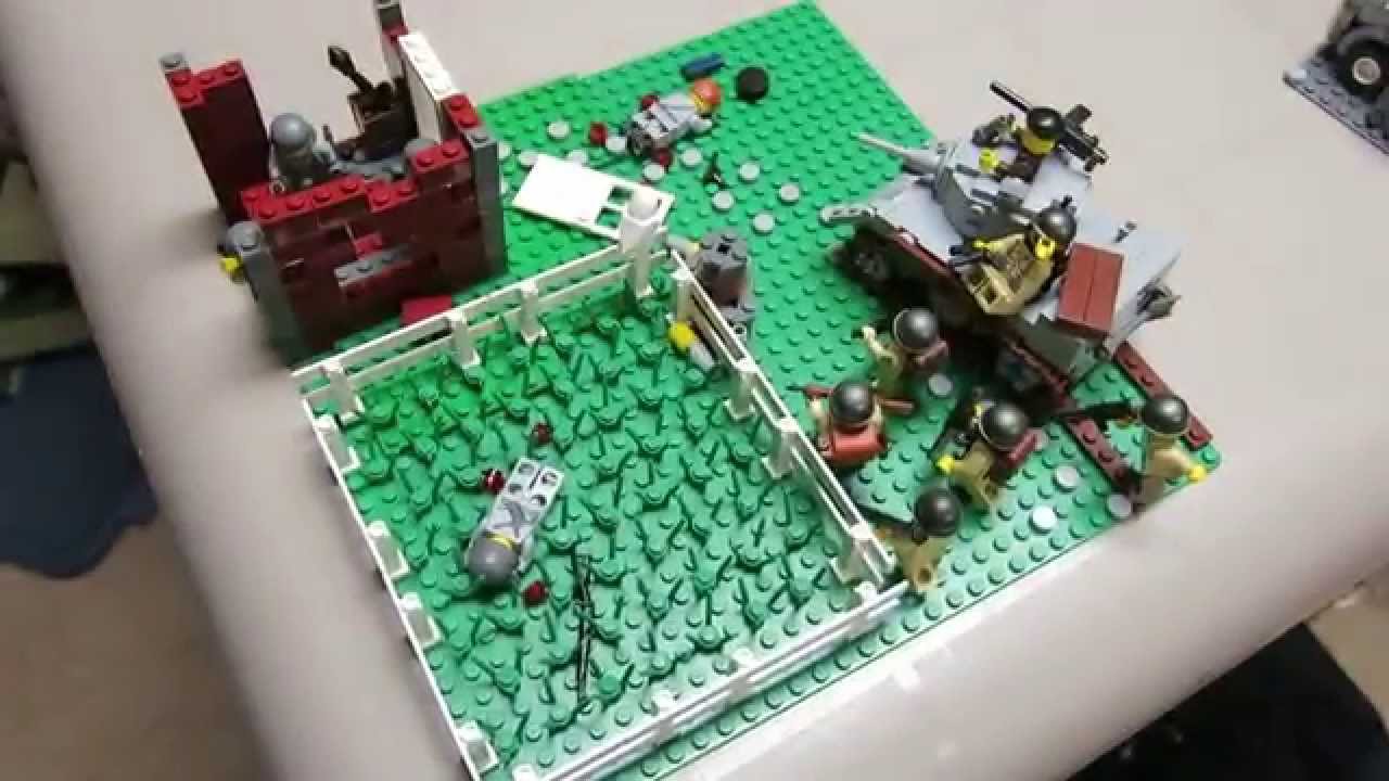 Lego ww2 moc #4 - YouTube
