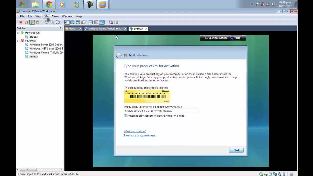 Como Instalar Windows 7 Codename Vienna Build 6608 Milestone 2 Ultimate ...