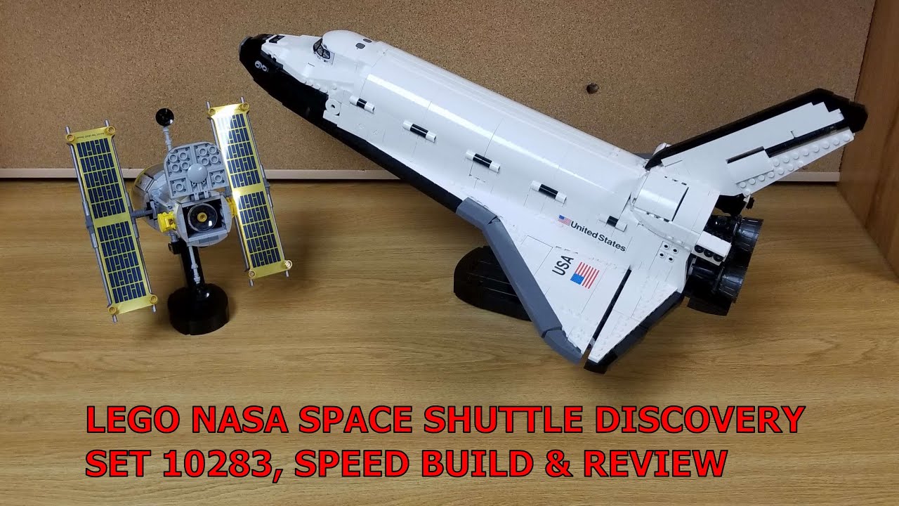 LEGO NASA SPACE SHUTTLE DISCOVERY, SET 10283, SPEED BUILD & REVIEW ...