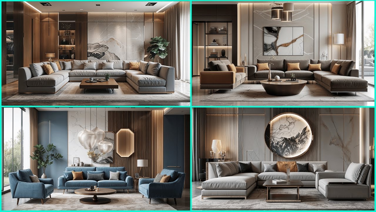 Modern Home Sofa Set Designs For Living Room Home Interior Design ...