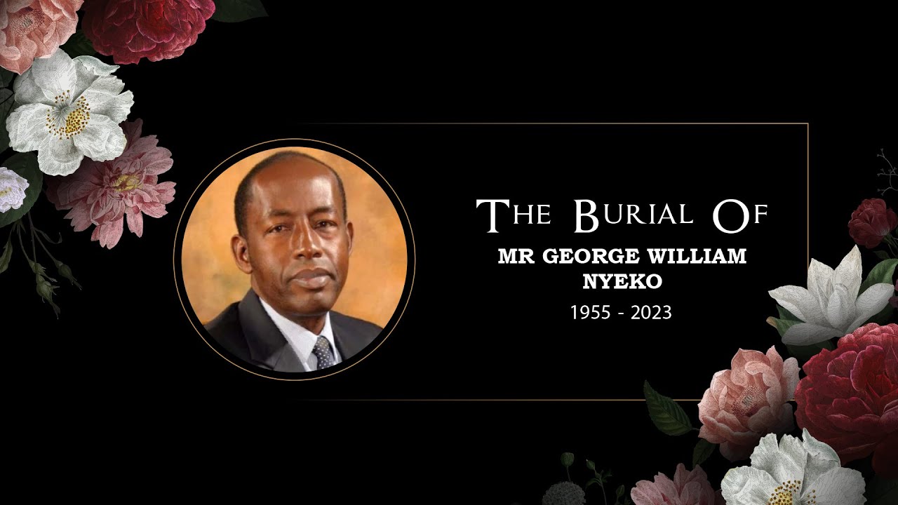 The Burial Ceremony Of Mr. George William Nyeko - YouTube