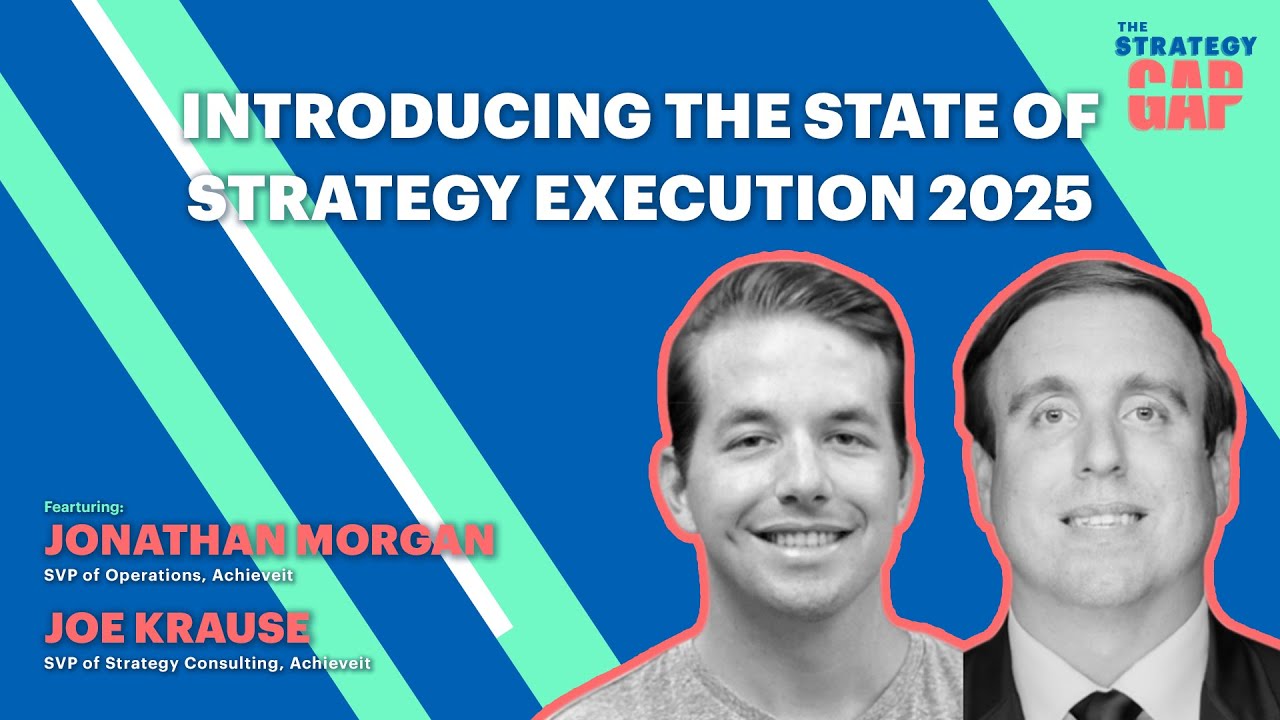 Introducing the State of Strategy Execution 2025 - YouTube