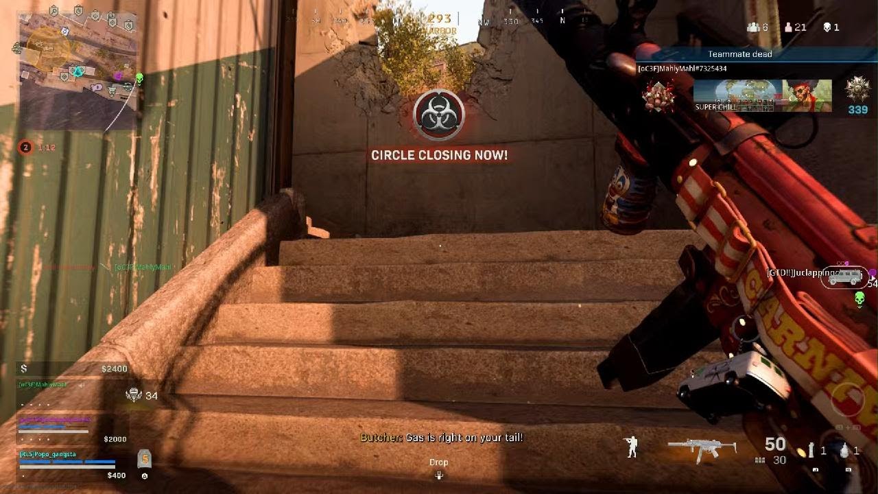 Call of Duty:found a creep camping on harbor roof and finished move him ...