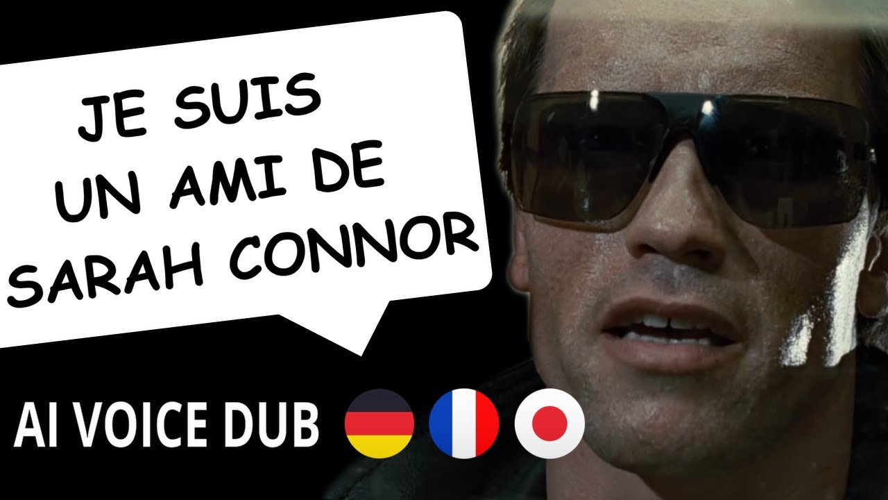 "I'll be back" dubbed in 3 languages but with Arnold Schwarzenegger's ...