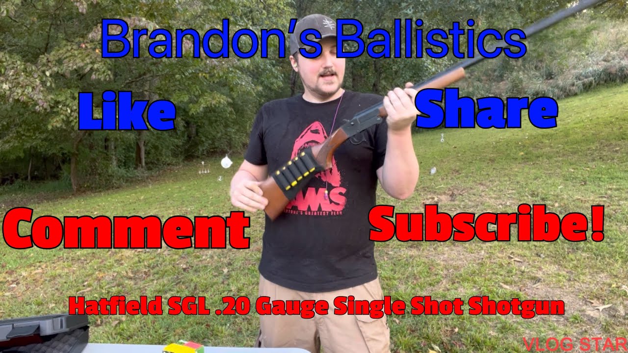 Hatfield SGL Single Shot 20 Gauge Shotgun - YouTube