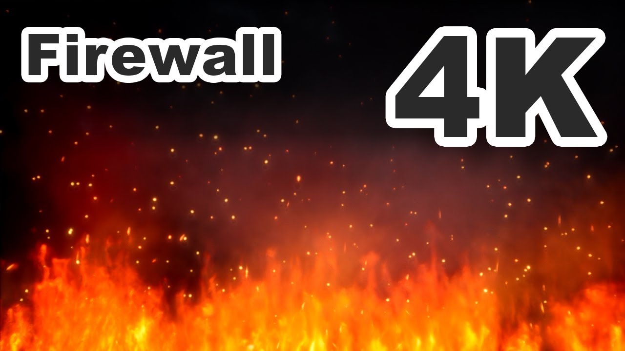 4K Firewall 🔥 Relaxing TV Screensaver 🎙️Podcast background - VFX Effect ...