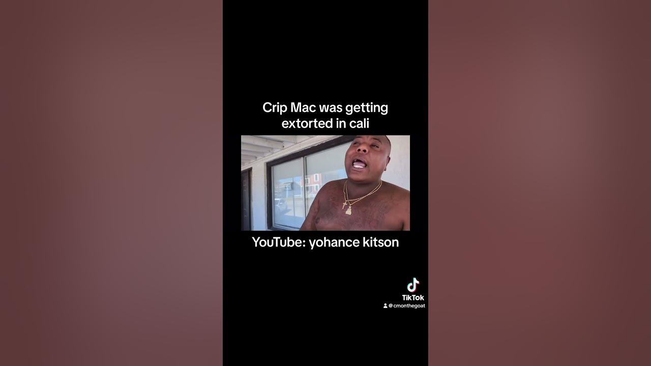 Crip Mac Getting Extorted Youtube