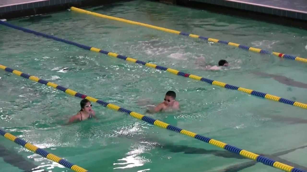 Splash - Andrew & Caleb 25 yd Butterfly - YouTube