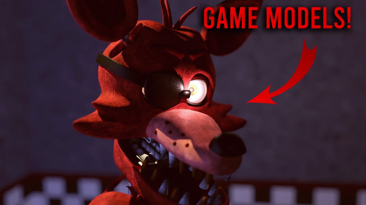 FIVE NIGHTS AT FREDDY'S TRAILER. But with the FNAF 1 Models - YouTube