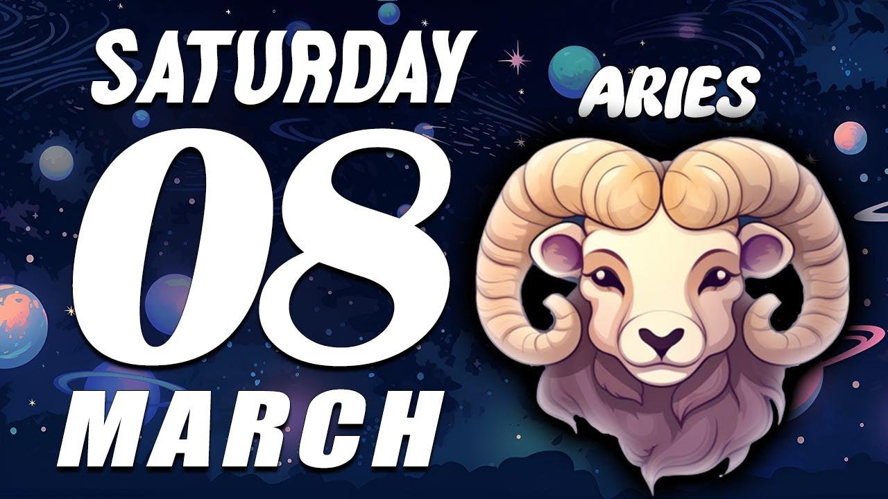 🌓THE LEAP YOU’RE GOING TO LIVE IS GIANT ️😱 ARIES ♈ HOROSCOPE FOR TODAY ...