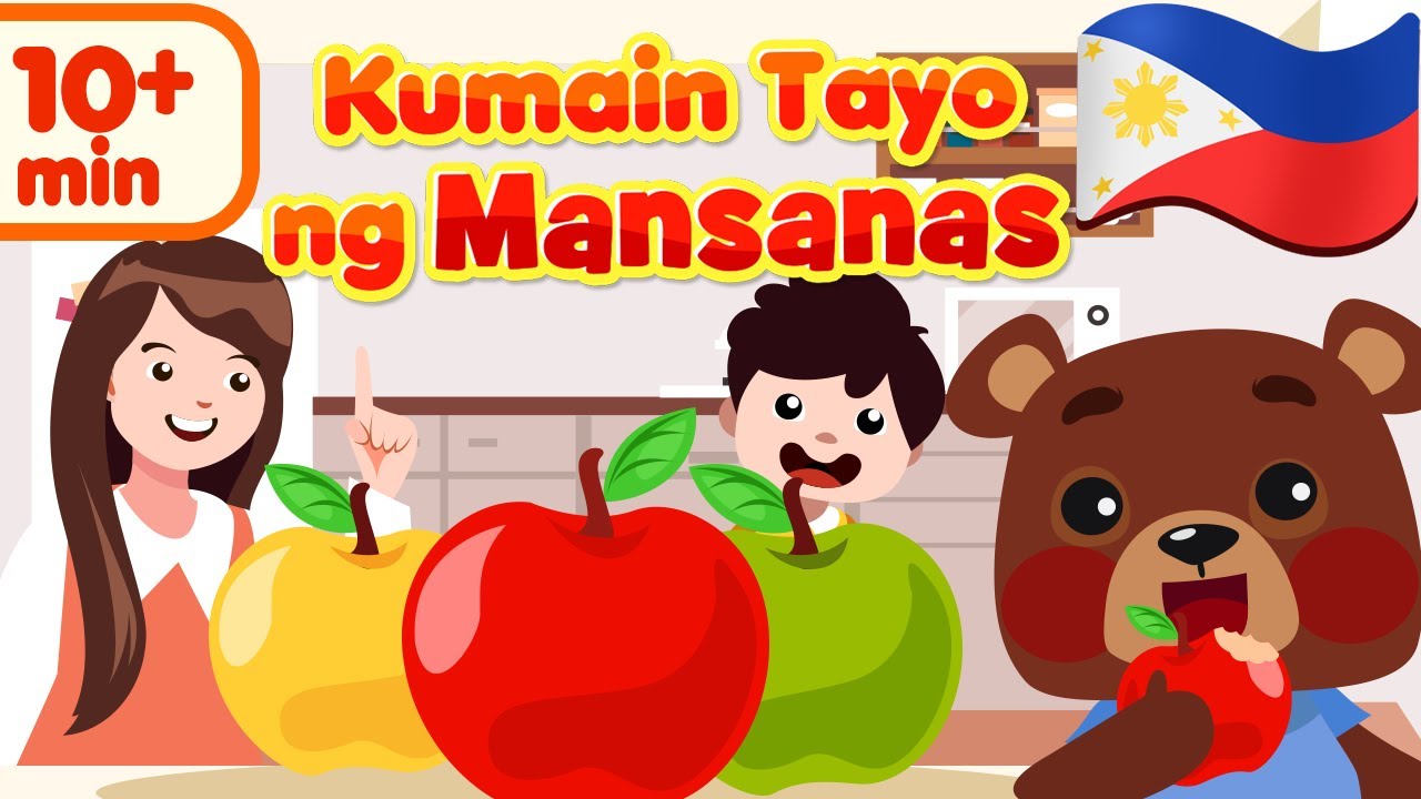 Kumain Tayo ng Mansanas | Flexy Bear Original Awiting Pambata ...