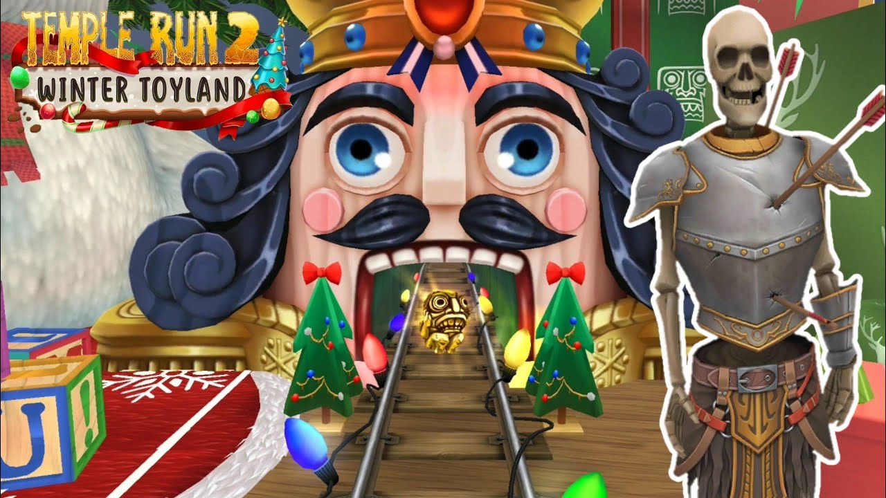 Sir Montague Running in Winter Toyland Christmas Map Temple Run 2 ...