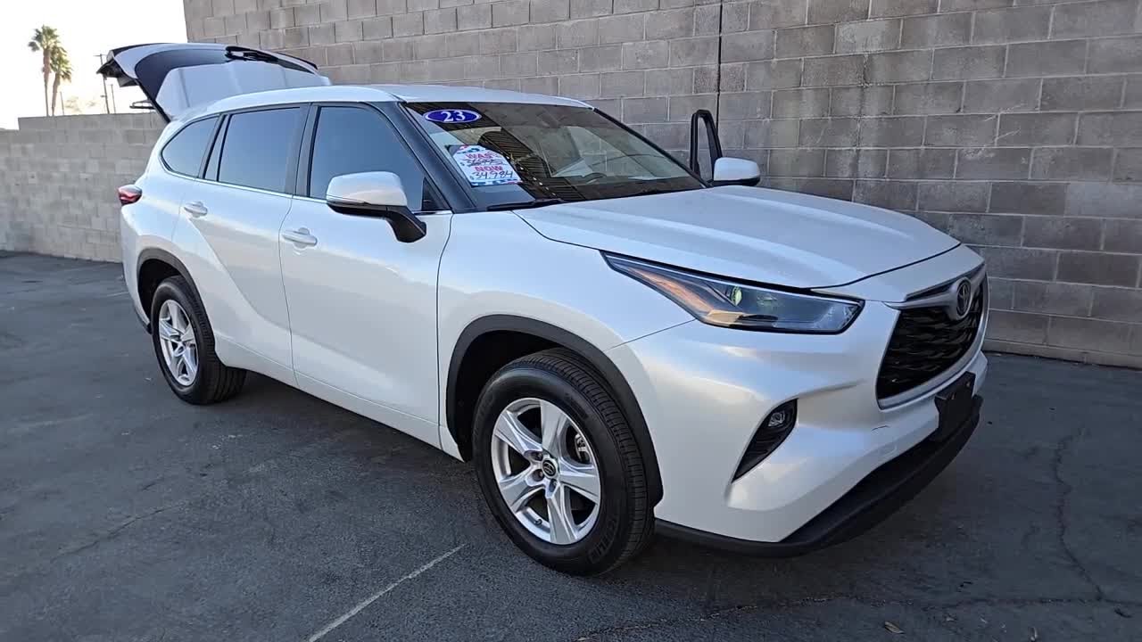 2023 TOYOTA HIGHLANDER LE FWD Henderson, Las Vegas, Laughlin, St George ...