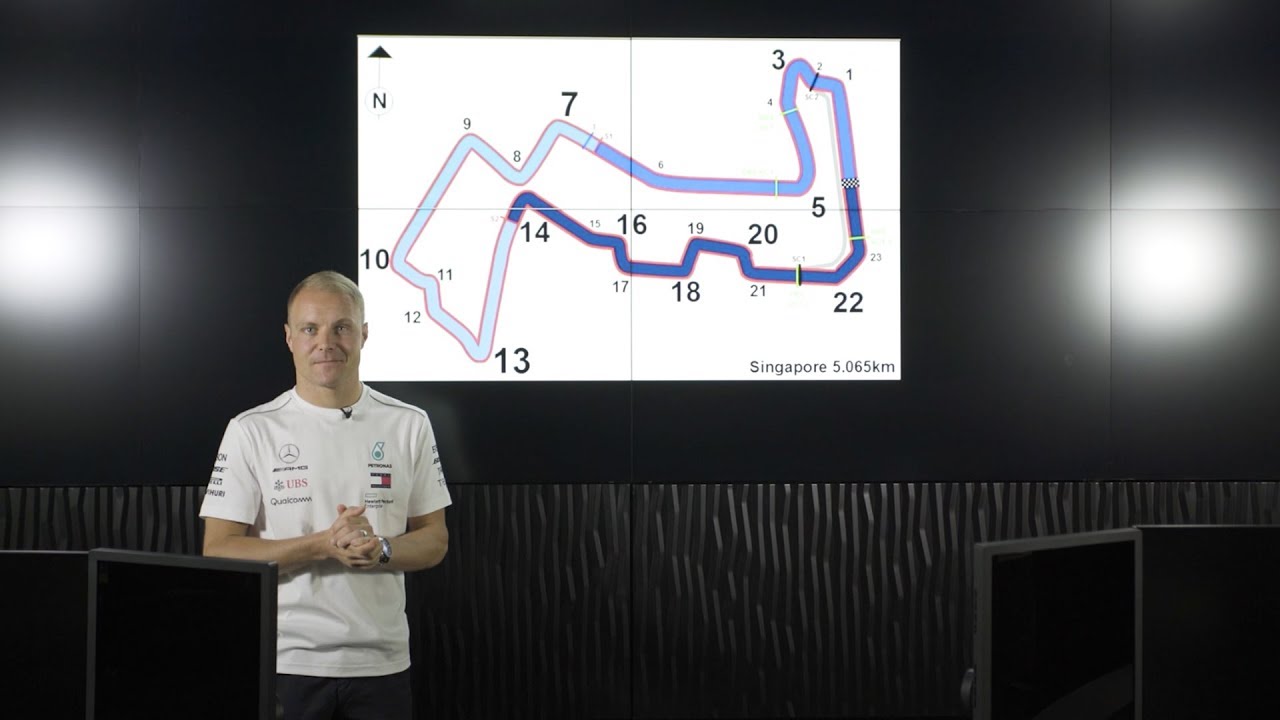 Singapore F1 Circuit Guide with Valtteri Bottas & PETRONAS - YouTube