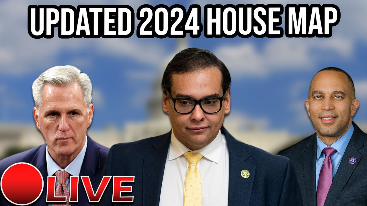 Live 2024 House Map Prediction [September 2023] - YouTube