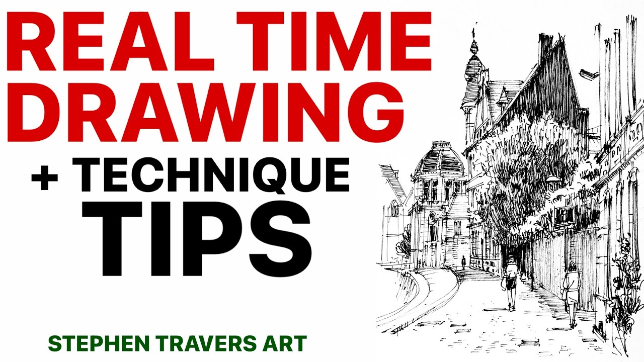 Freehand Ink Drawing in Real Time! - YouTube