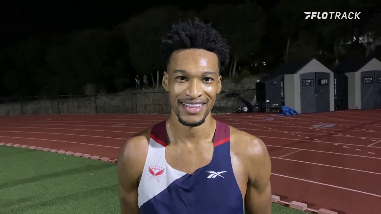 Justyn Knight Looks Sharp In 1500m Win At Texas Qualifier - YouTube