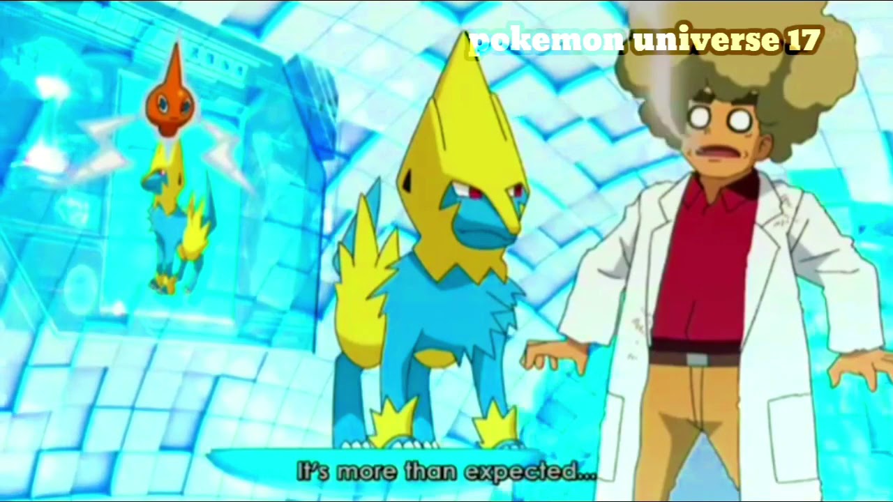 Professor Oak got electrocuted TWICE!! by Manectric and Pikachu Pokémon ...