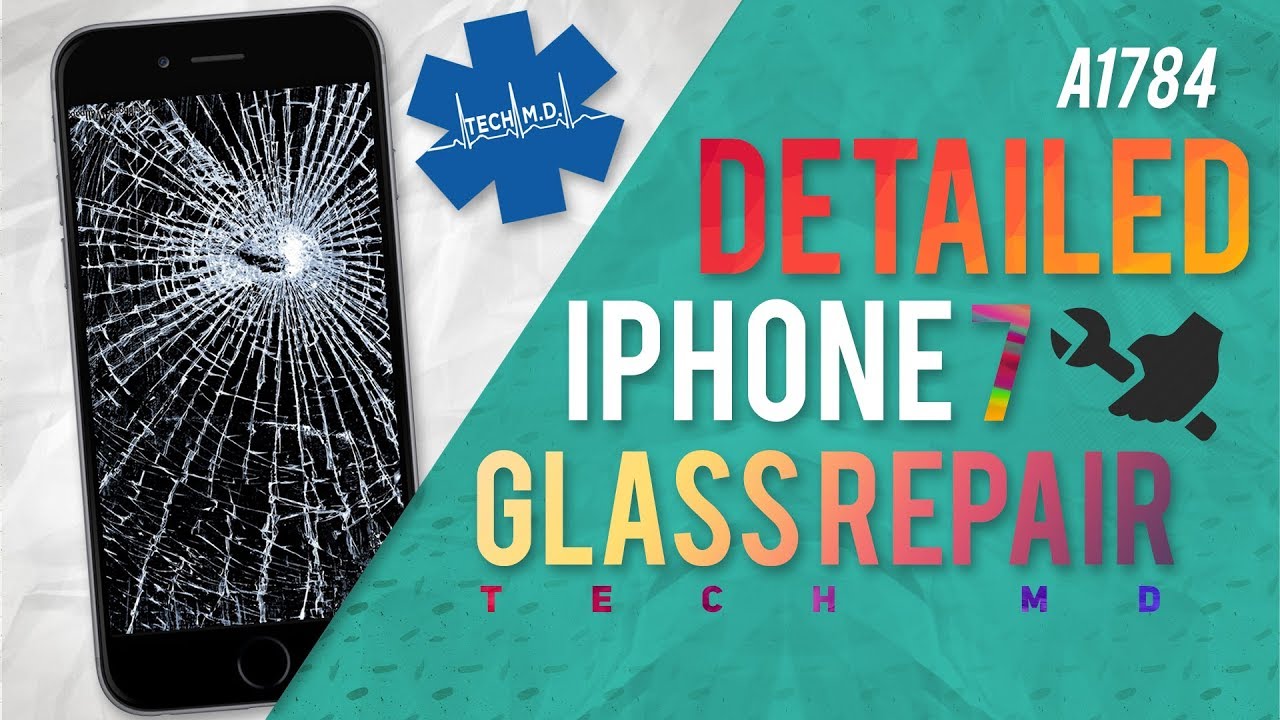 Detailed IPhone 7 glass repair / lcd replacement how I would train my ...