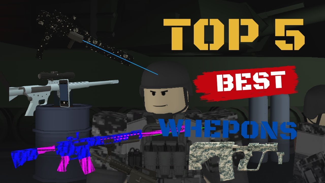 Top 5 Best Guns In Phantom Forces! - YouTube