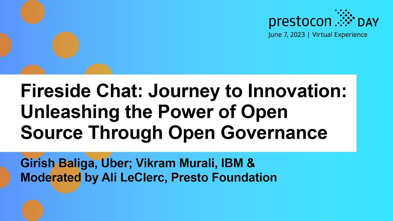 Fireside Chat: Journey to Innovation: Unleashing the... - Girish Baliga ...