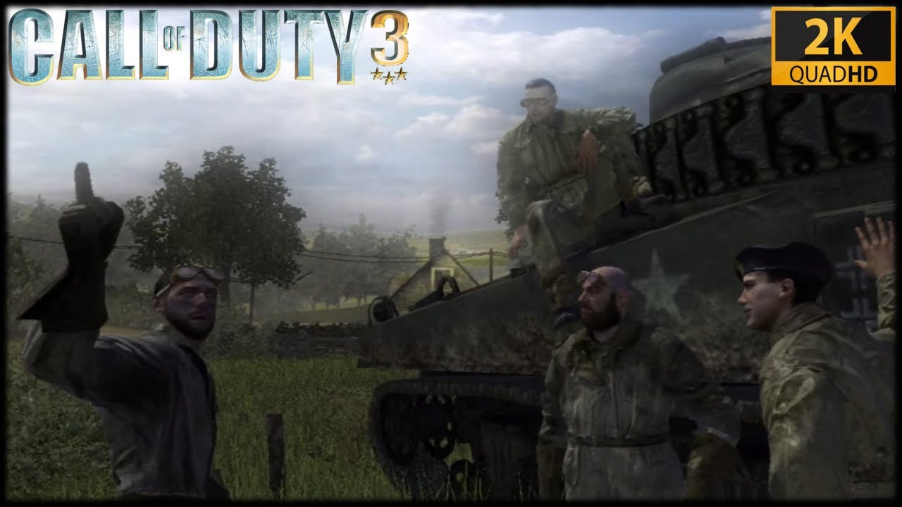 Call Of Duty 3 | Cap.7: Barón Negro | Gameplay en ESPAÑOL 2K PC - YouTube