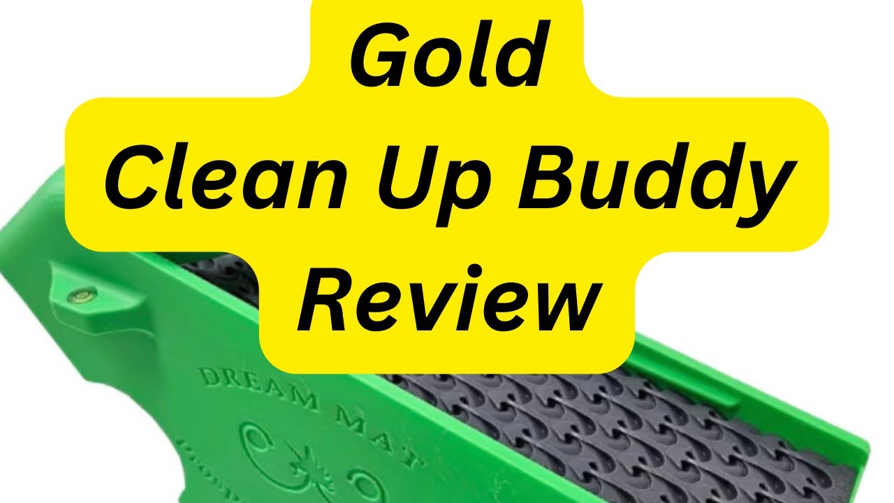 Dream Mat Clean Up Buddy Review | Gold Prospecting From Home - YouTube