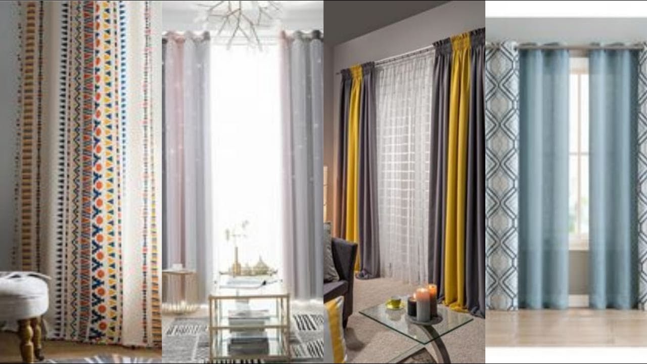 20 Most beautiful and elegant curtain designs | New and modern curtain ...
