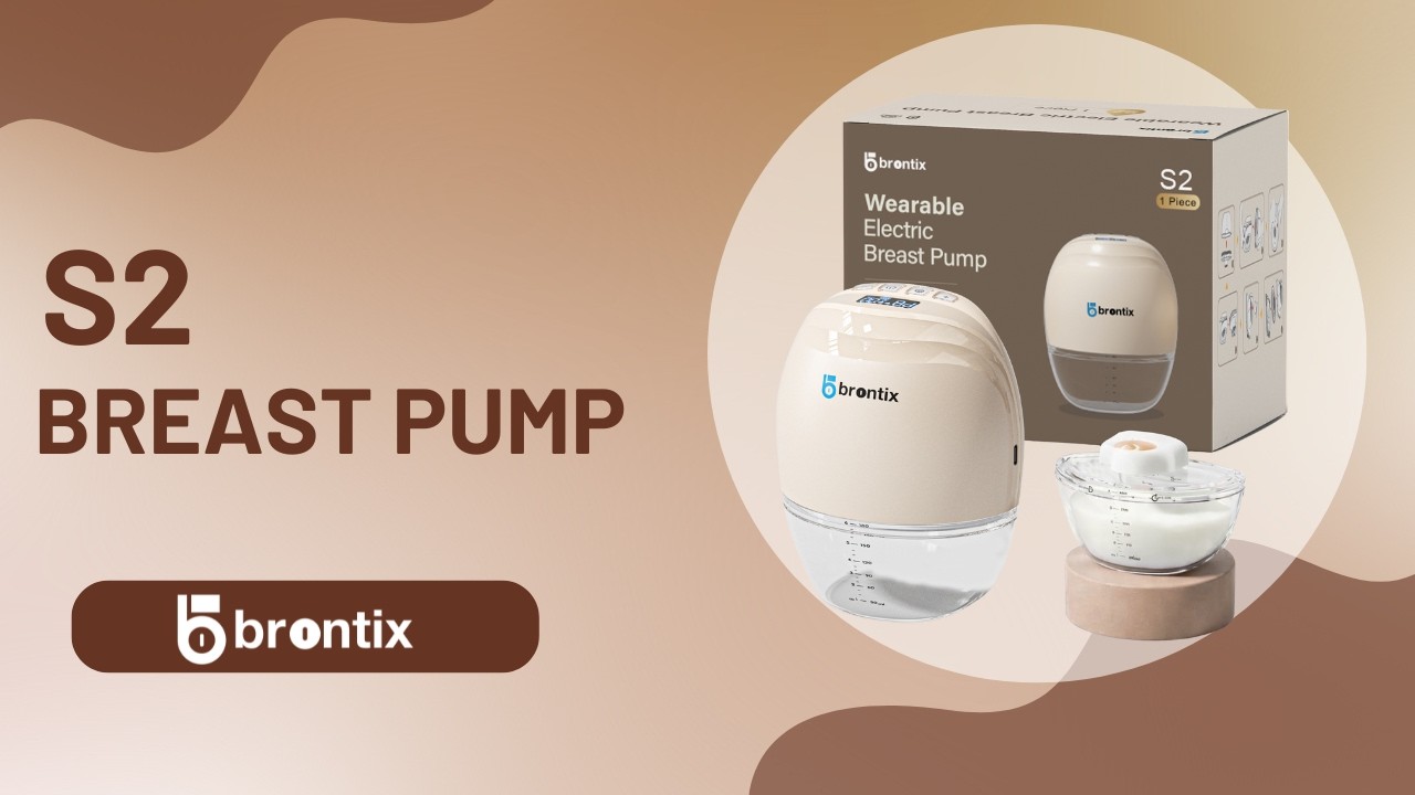 BRONTIX S2 Breast Pump Part 2 Start Pumping - YouTube