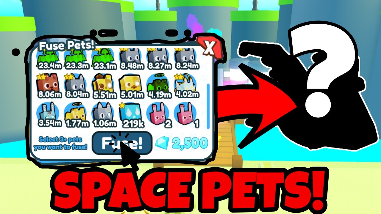 WHAT HAPPENS WHEN YOU FUSE *TECH WORLD PETS* IN PET SIMULATOR X ...