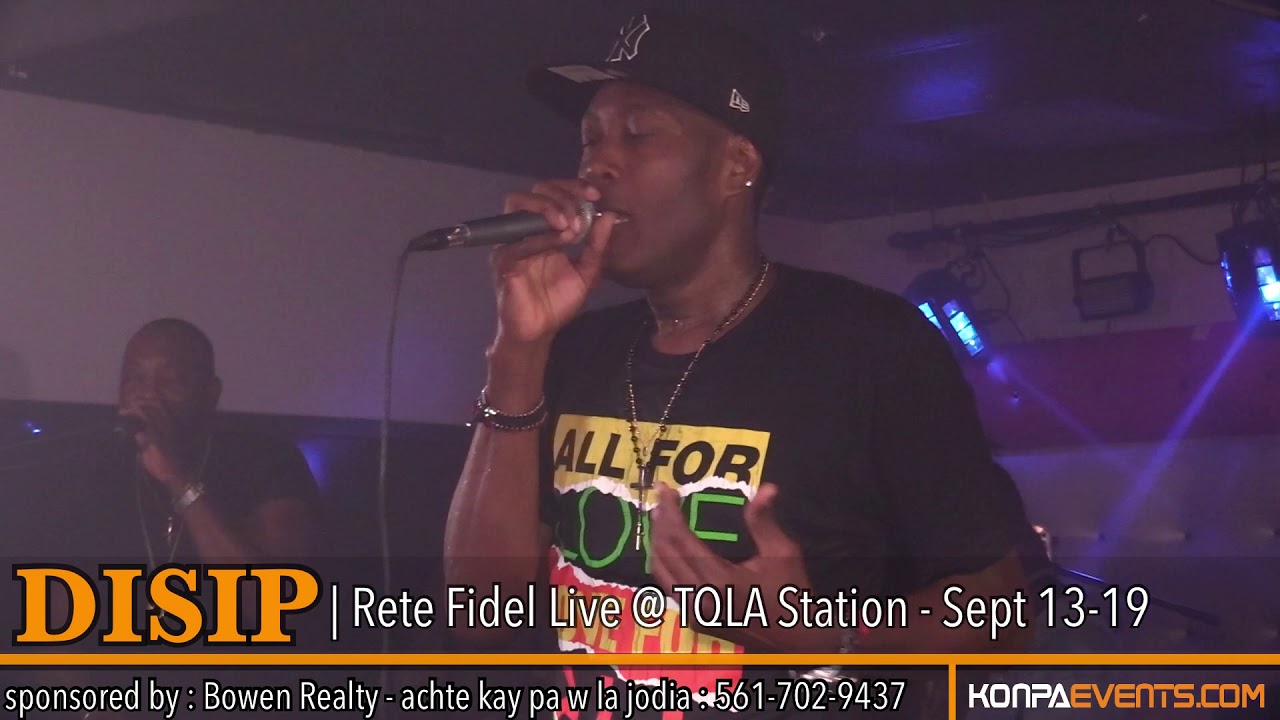 GAZMAN DISIP " RETE FIDEL " LIVE IN POMPANO BEACH (Sept 13-2019) - YouTube