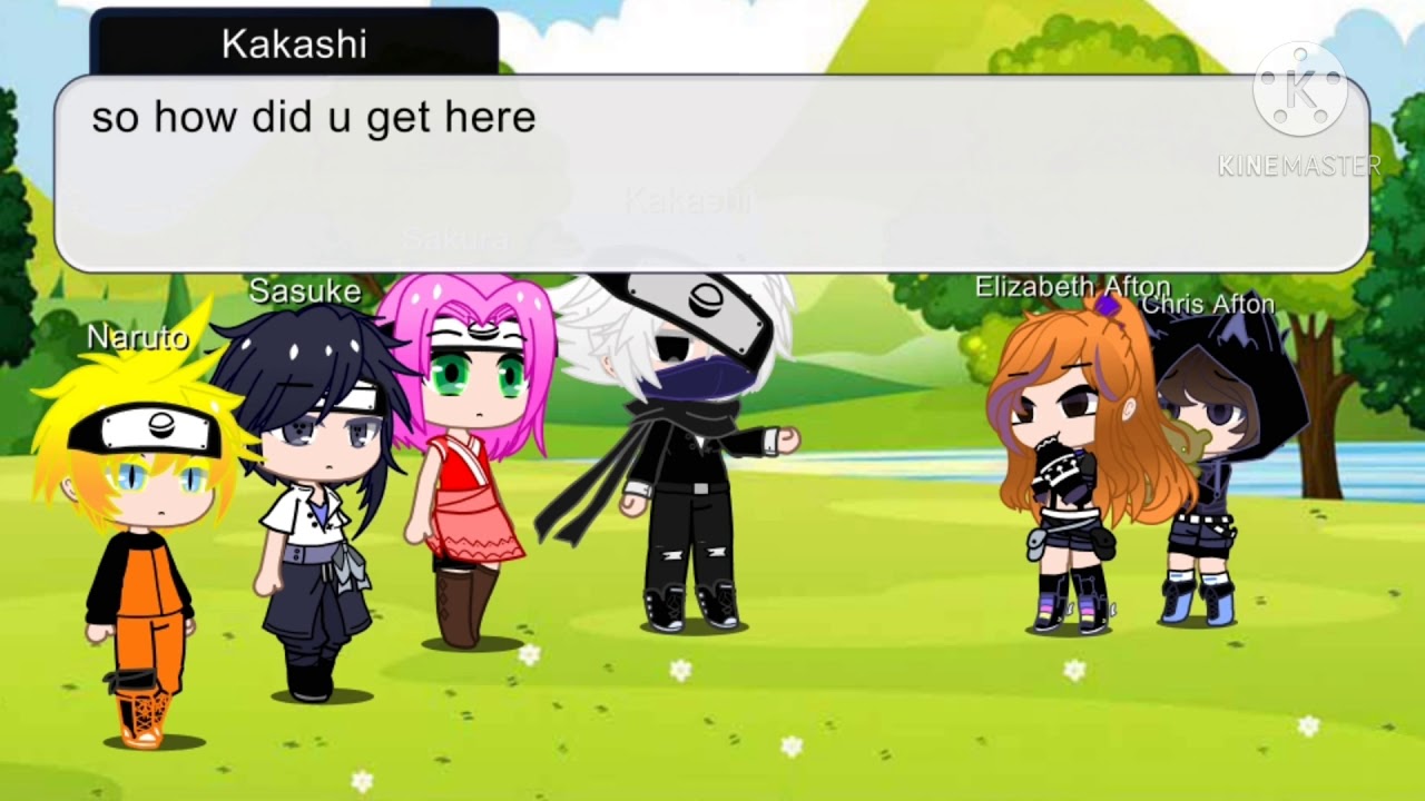 Elizabeth and Chris Afton meets Naruto p.2 (My AU) - YouTube