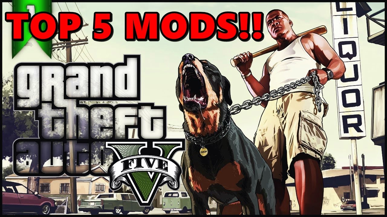 Top 5 GTA V PC Mods + How To + Download Links!! - YouTube