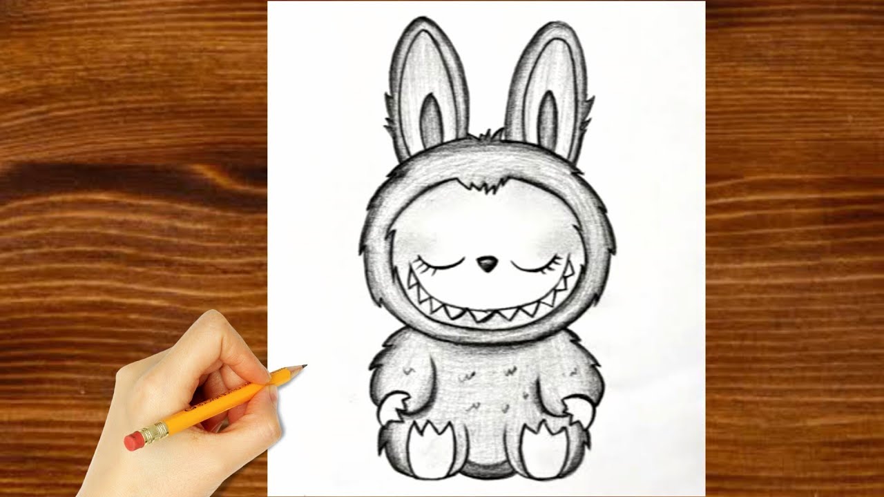 How to Draw Labubu | Easy and Fun Step by Step Labubu Drawing Tutorial ...