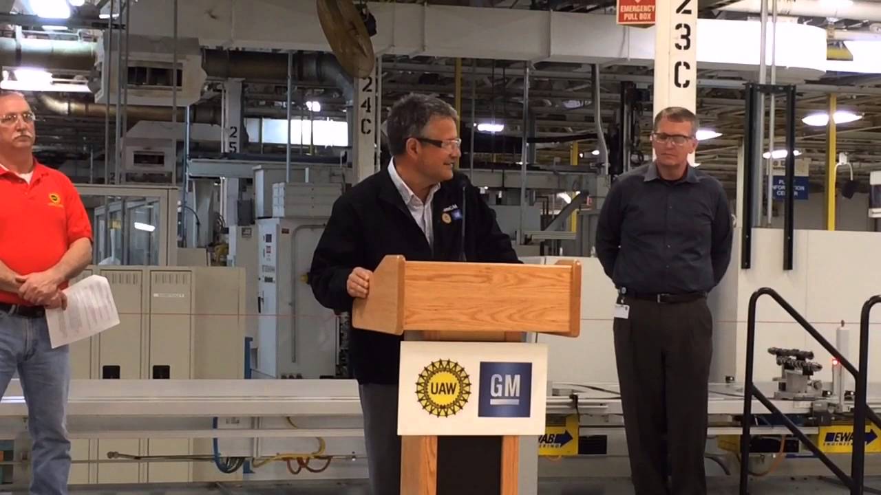 GM announces $118 million investment in Bay City plant - YouTube