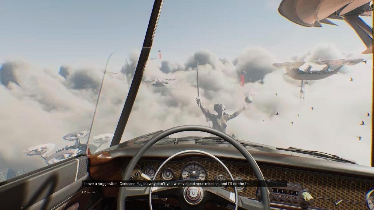 Cool Car Ride Atomic Heart - YouTube